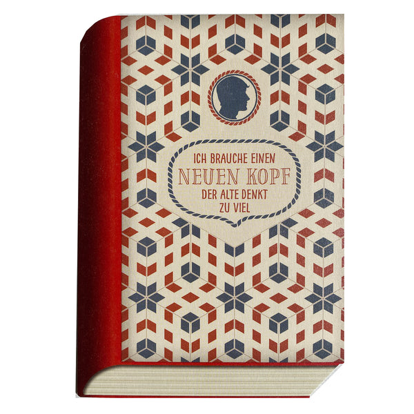 Book-Card "Ein neuer Kopf" - Punkt & Strich